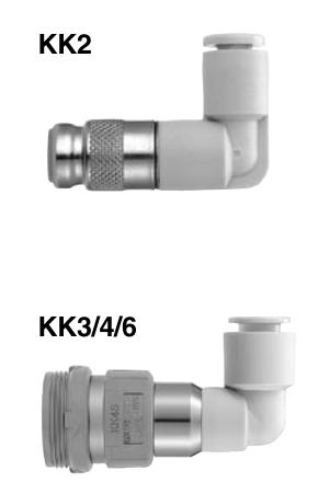 [SMC Pneumatics]S Couplers KK3S-10L — Mechatalk