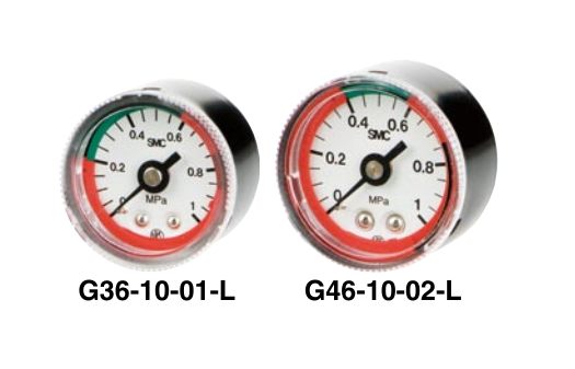 [SMC Pneumatics]Pressure Gauge G36-10-01-L — Mechatalk