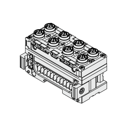 [SMC Pneumatics]Fieldbus System EX600-DXPC — Mechatalk