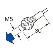 [PANASONIC] Cylindrical Compact Inductive Proximity Sensor GX-5MB ...