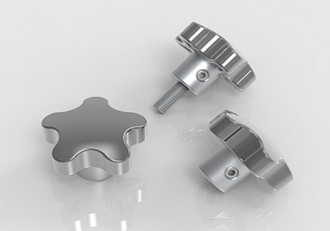 [CA Hardware] SUS Pentagonal Knob Handle (External Thread Type/1056 Se ...